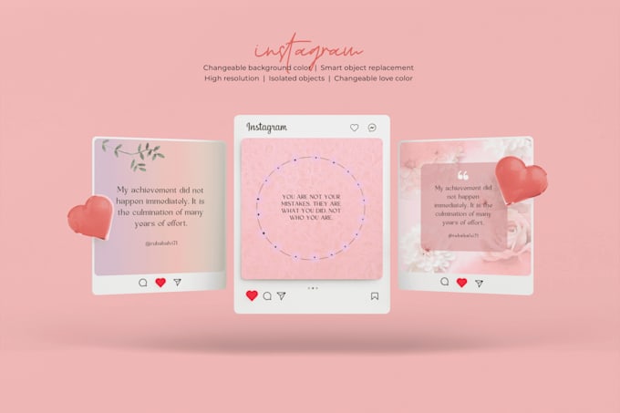Create motivational quote templates for instagram growth by Rubabalvi71 ...