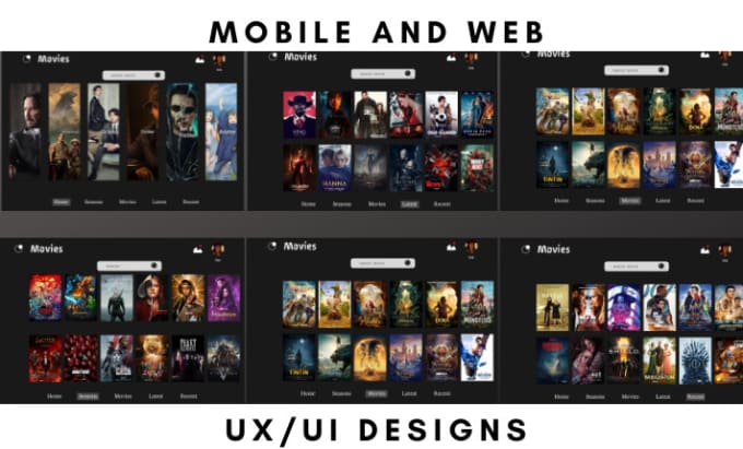 Create app ux ui design, ui ux mobile app, mobile app ui by Maxhamza | Fiverr