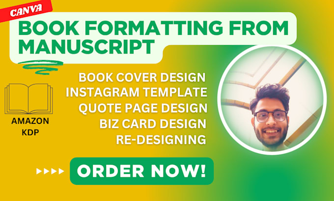 Design formatting books from manuscript canva by Souvikl | Fiverr