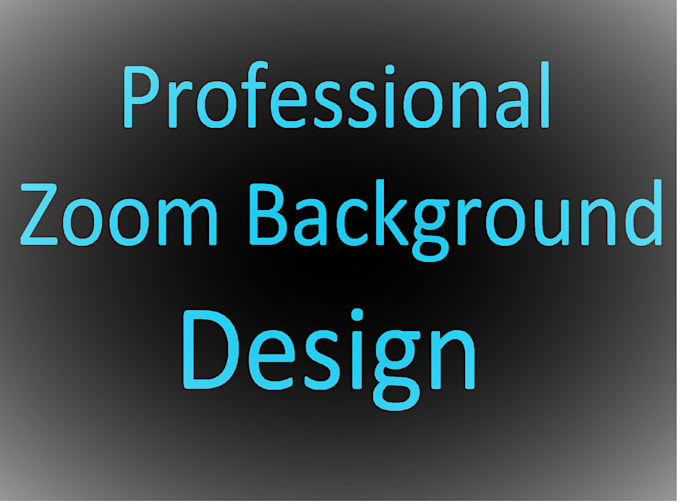 Create zoom and google meet professional background within 1 day by ...