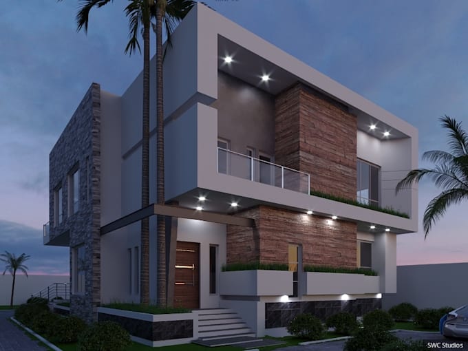 Design and render a 3d architectural design for your projects by ...