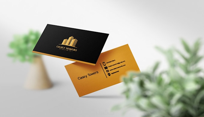 Create a very good looking business card design for you by Tahasenoussi ...