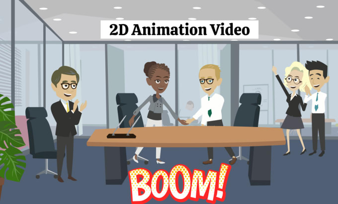 Create 2d cartoon explainer animation video or animated explainer sales video by Samiul_sani ...