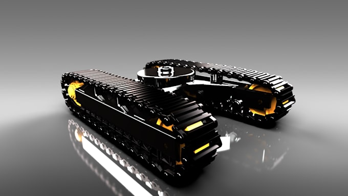 Create 3d designs of robots and mechanical objects by Naumank07 | Fiverr