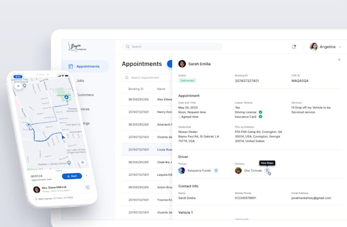 Develop gps tracking app, geolocation app, mapping app by Oland_tech ...