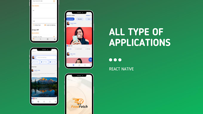 Create React Native Mobile Application For Android And Ios By