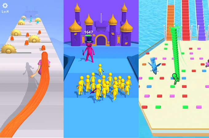 Develop 3d professional hyper casual game prototype in unity by Arena_gaming | Fiverr