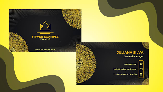 Do for you a fancy unique minimal business card by Themedo | Fiverr