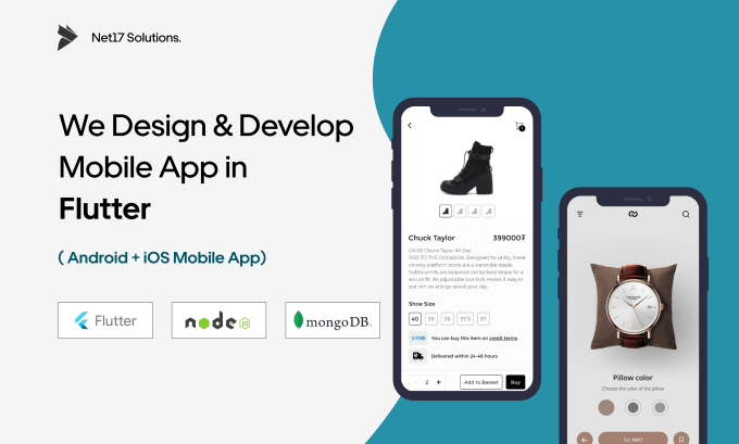 Develop A Production Ready Flutter Mobile App By Net17solutions Fiverr