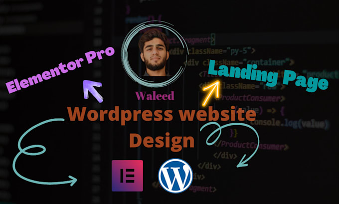 Create landing page design using elementor pro by Waleediqbal707 | Fiverr