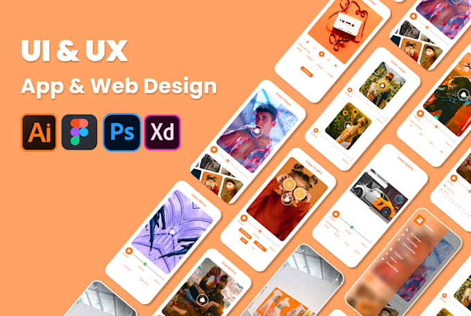 Design ui and ux for your mobile app web app and website by Needistic ...