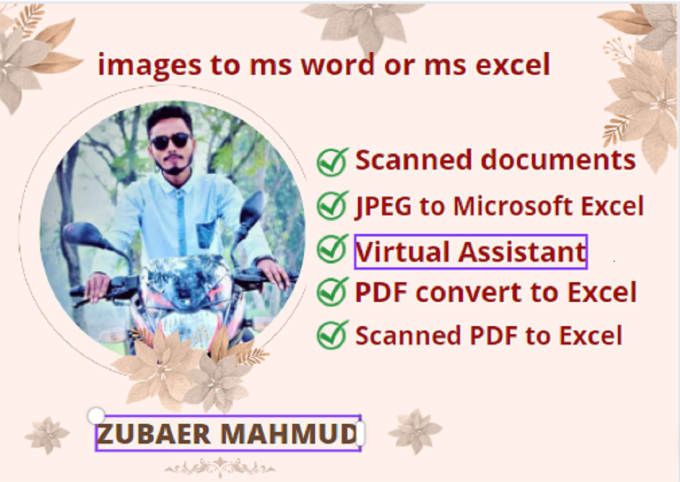 Convert pdf, screenshot, hand written documents, image to ms word by ... Convert pdf, screenshot, hand written documents, image to ms word by ...