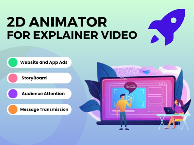 Make a custom 2d animated explainer video by Creation_peak | Fiverr