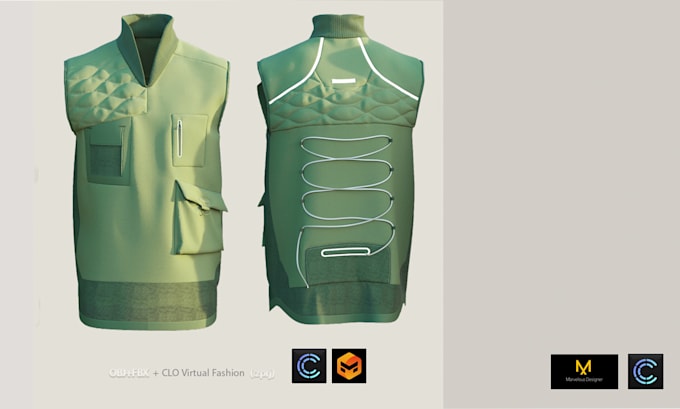 Make a 3d digital cloth by Fatemehghasemi | Fiverr