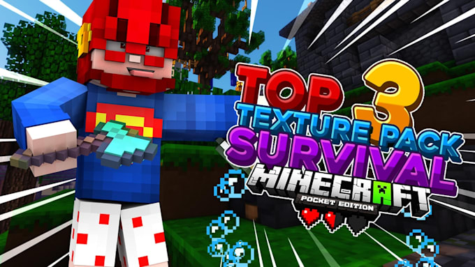 Minecraft thumbnails, banners and avatar by Victormarquez27 | Fiverr