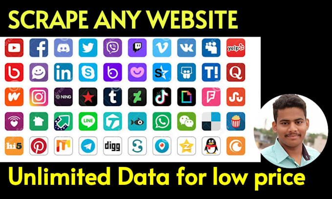 Do web scraping and data analysis for any website by Kancharlaraju87 ...