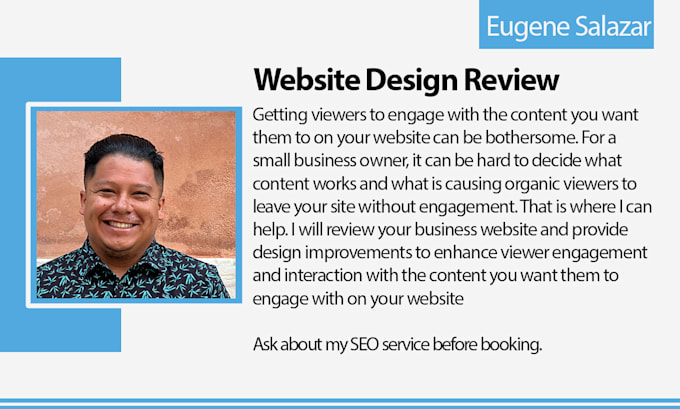 Review your business website and provide design improvements by Eugene ...