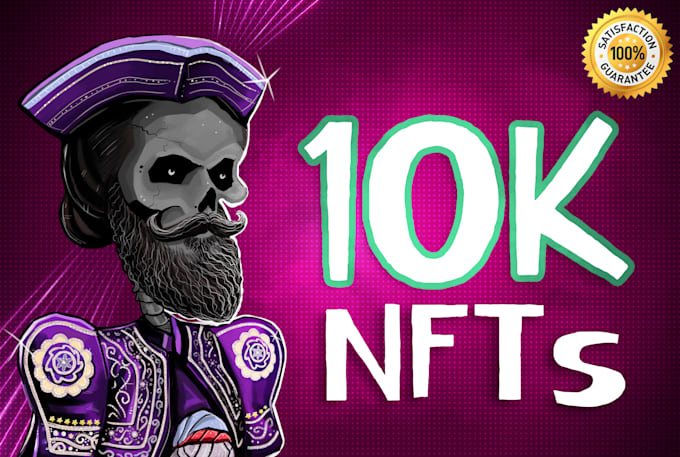 Design legendary nft collection with 1k, 5k, 10k nfts by Dimanthasehan ...