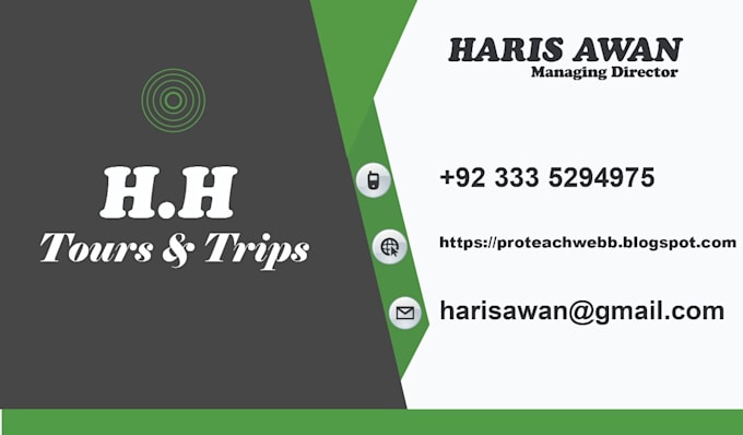 Design stylish stunning visiting card, business card, name card by ...