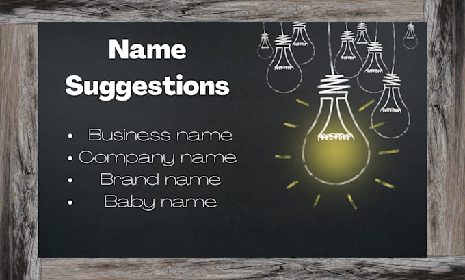 Suggest unique, catchy and magnetic names for business, company, brands ...