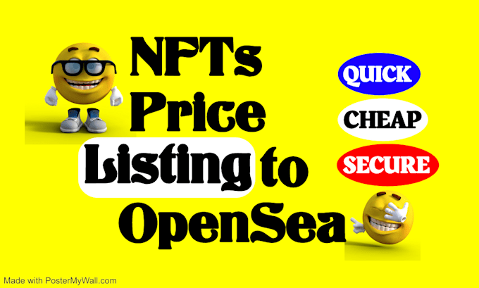 Bulk opensea nfts price listing to auction by Kashutech | Fiverr