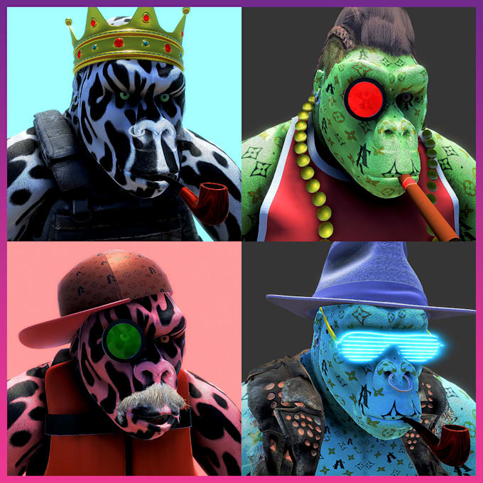 Create your 3d nft collection with attributes and rarities by ...