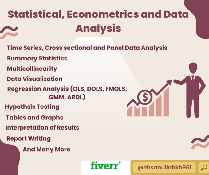 Do Statistical And Econometrics Data Analysis With Stata Eviews And Excel By Ehsanullahkh961