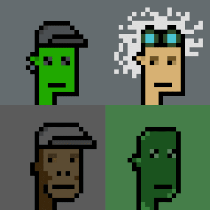 Drawing nft art 2d by Ggnomoo | Fiverr