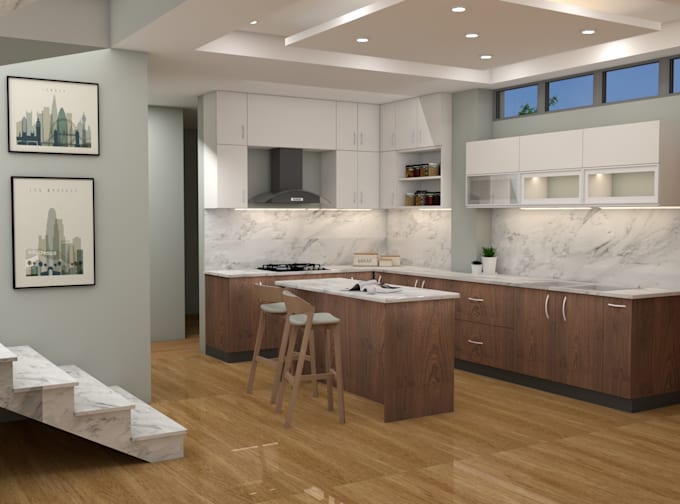 Do instant 3d modelling and rendering in 1 day by Khariah | Fiverr