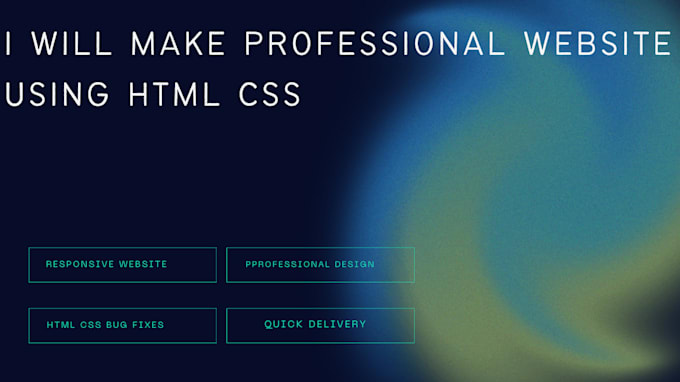 Make A Professional Responsive Website Design Using Html Css By Huzaifagulza659 Fiverr 