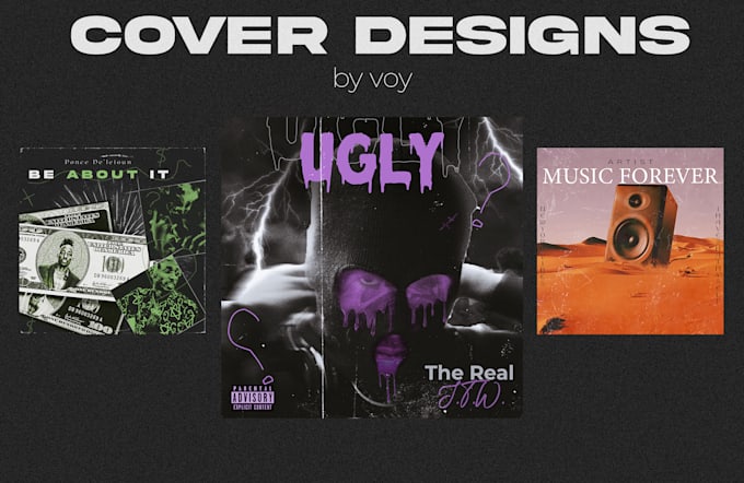 Design creative album cover using photoshop by Svistakow | Fiverr