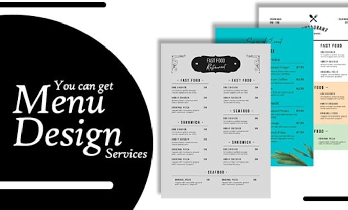 Design a perfect menu for your restaurants, bars and pubs by Zoshines ...