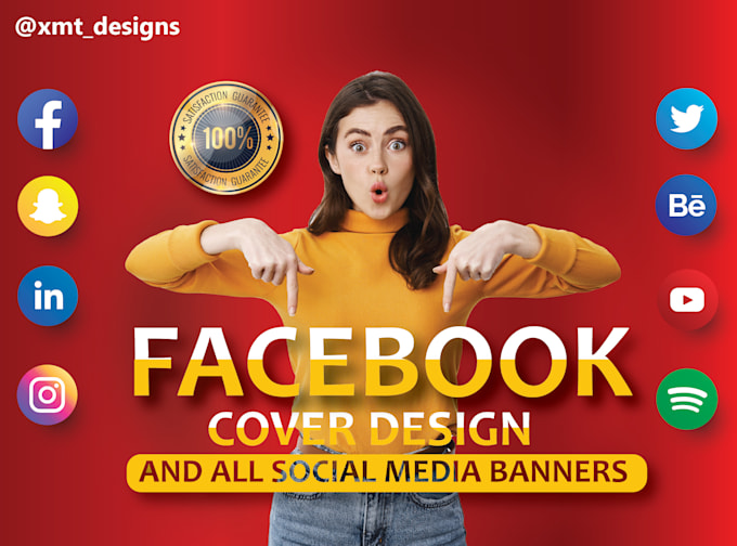 Design a unique facebook, youtube, twitter, timeline cover, banner by ...