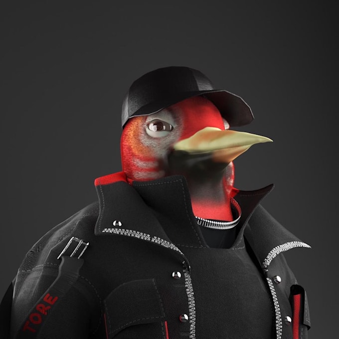 Create your 2d 3d realistic nft, 3d nft art, 3d model and design by Wiz ...