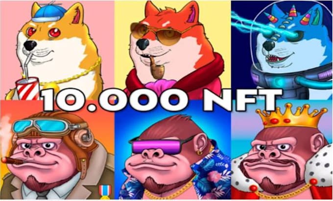 Create a successful nft art collection by Waddawadda | Fiverr