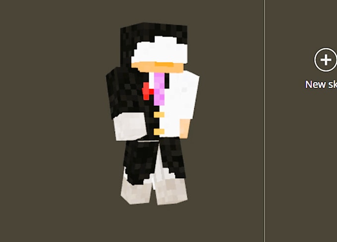 Make a one of a kind custom minecraft skin for you by Thechairmen | Fiverr