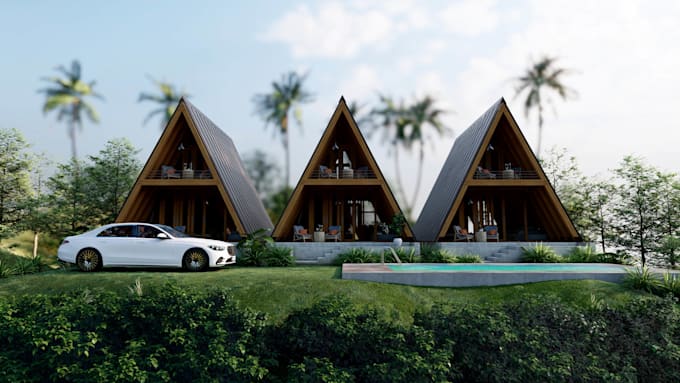 Create realistic interior and exterior architectural 3d renderings by Lumion_3d | Fiverr