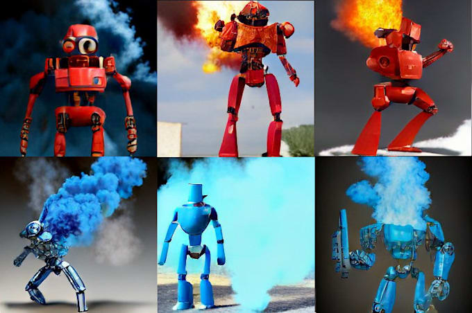 Draw and illustrate robots machines equipment for your project by ...