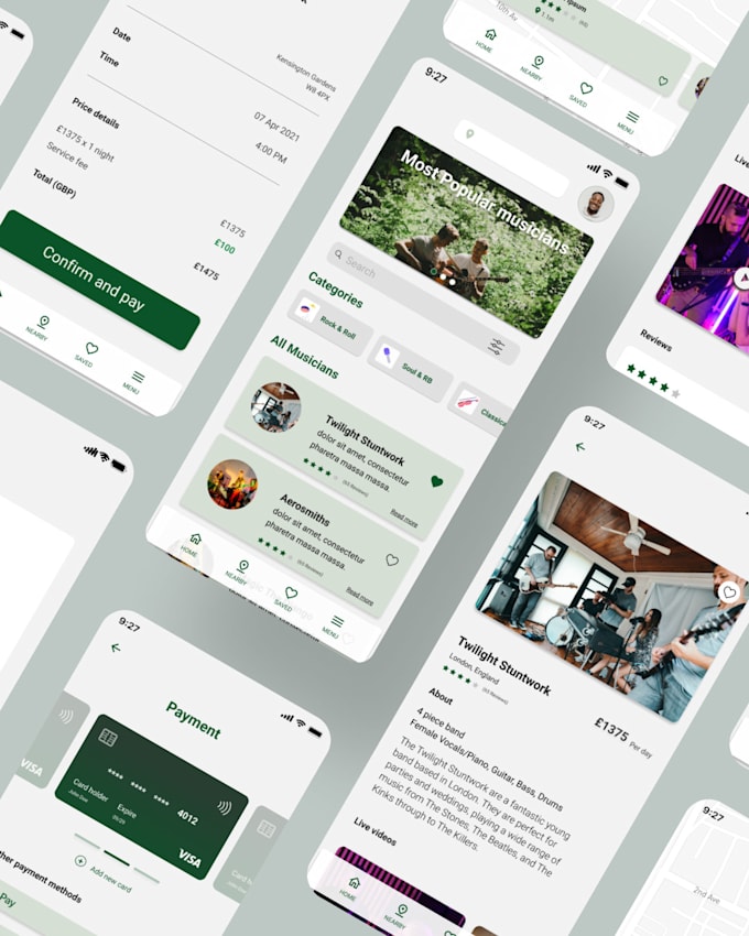 Design high quality ui for mobile or website by Sundusabdule | Fiverr