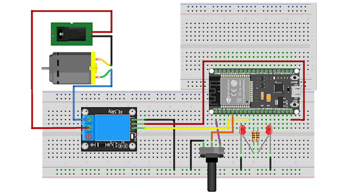 Control esp32 with android mobile app by Galapathaya | Fiverr