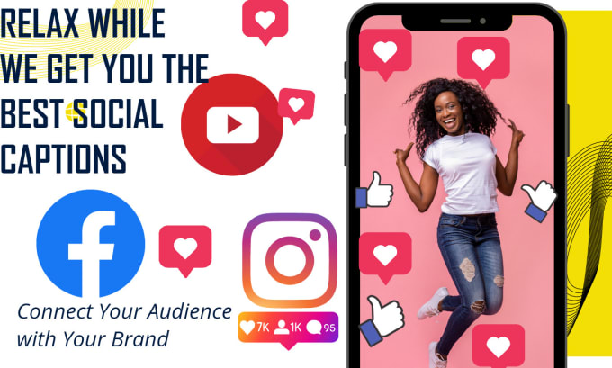 Write catchy instagram captions and facebook captions by Venahro | Fiverr Write catchy instagram captions and facebook captions by Venahro | Fiverr