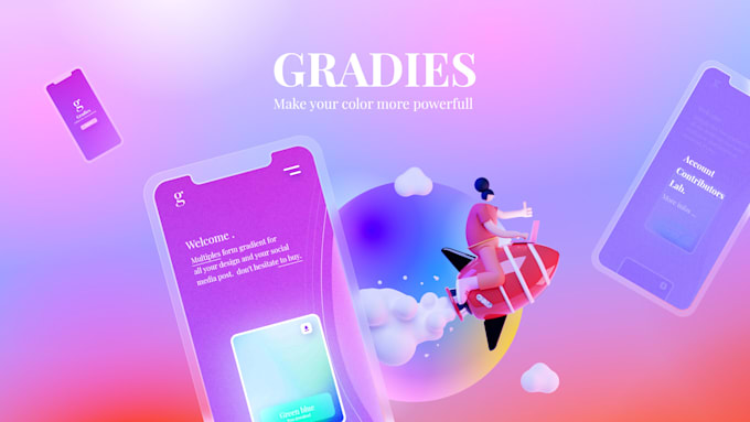 Create design gradients for your illustrations by Arthurbillon | Fiverr