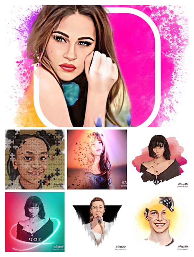 Draw profile picture for whatsapp, facebook, instagram by Rknishad996 ...