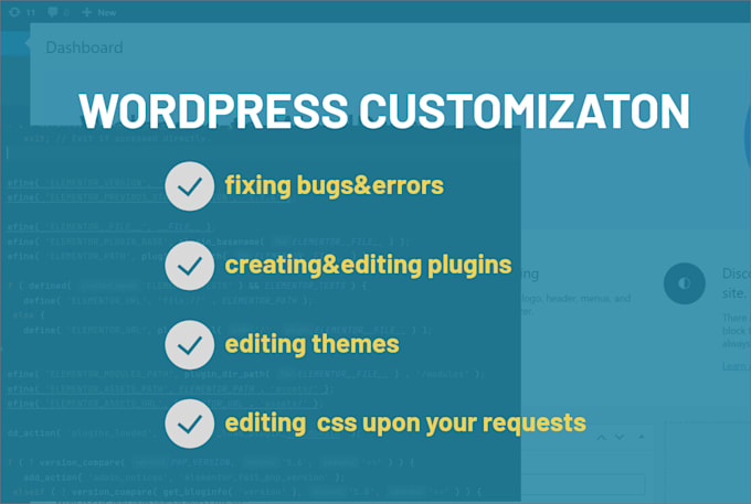Do Customizations On Your Wordpress Theme By Mcahitoban Fiverr