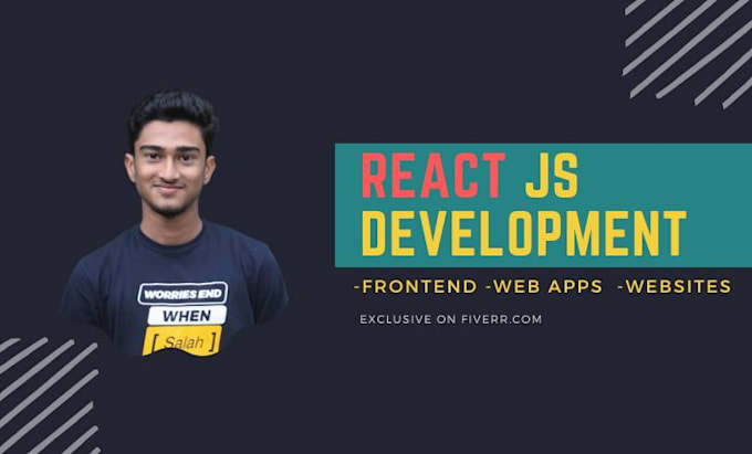 Develop front end, websites, web apps in react javascript css bootstrap ...