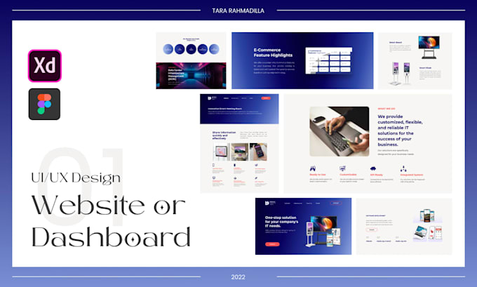 Design clean ui website design or dashboard for you by Tararahmadilla ...