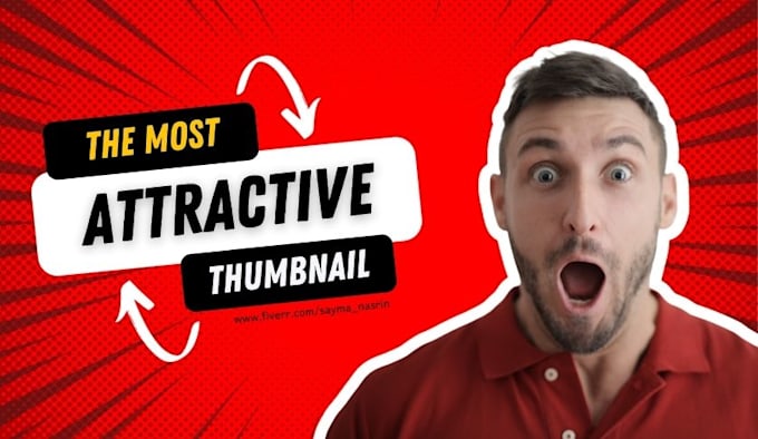 Design a perfect and eye catchy thumbnail for your youtube channel in ...