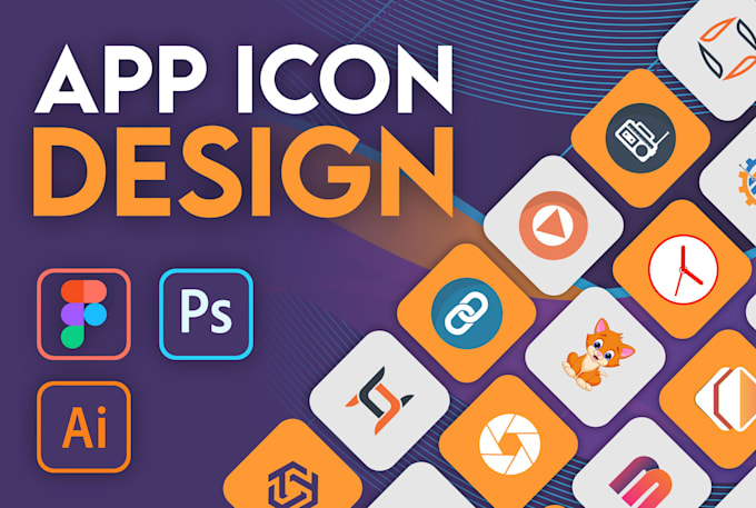 Do unique app icon design by Studiomango | Fiverr