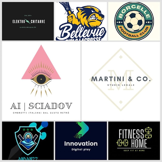 Design your simple and minimalist custom logo by Davide_diddi | Fiverr