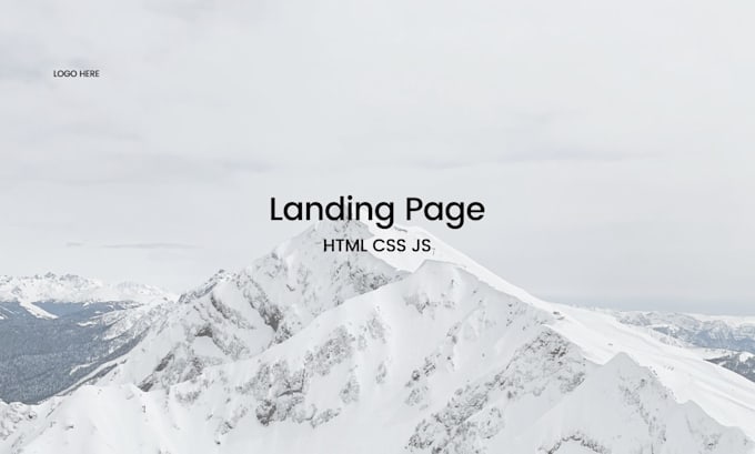 Design landing page fully responsive in html css bootstrap by Creativemilo | Fiverr